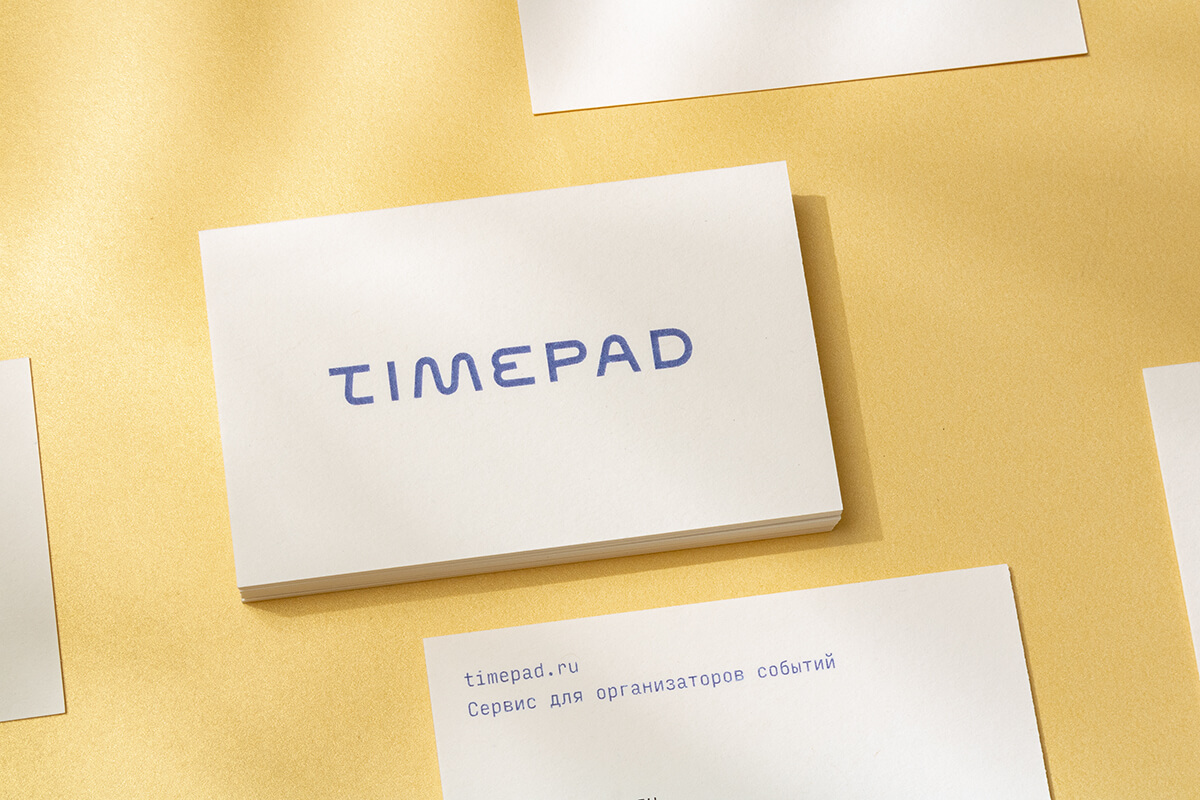 Визитки на Keaykolour для Timepad. Печать в МДМпринт